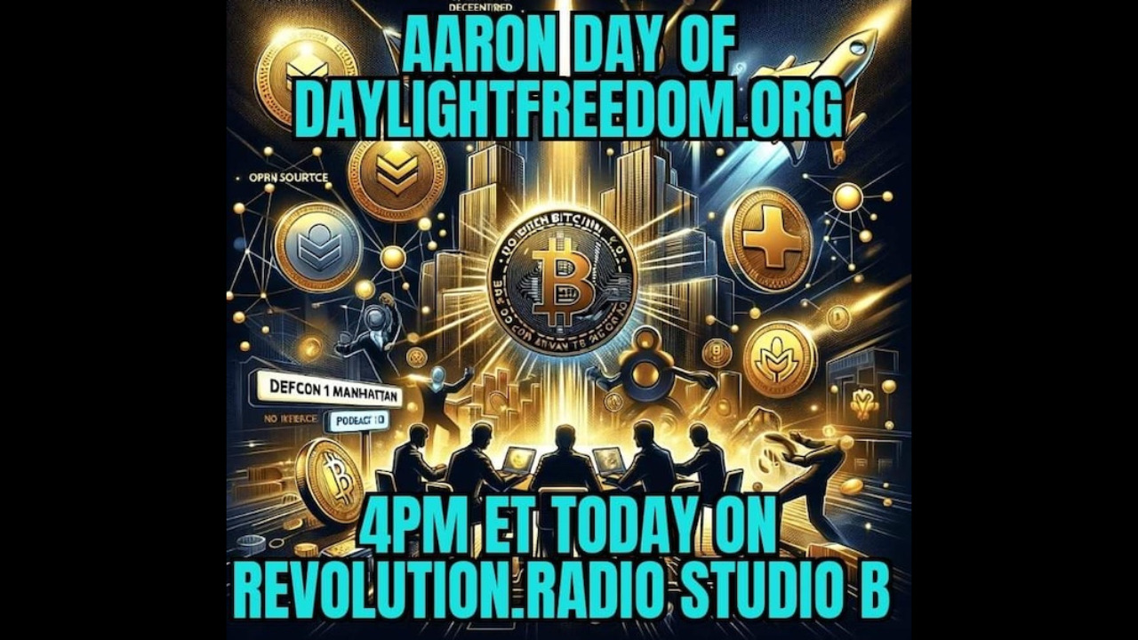 Aaron Day of DaylightFreedom.org on Getting Off the Debt Dollar - One ...