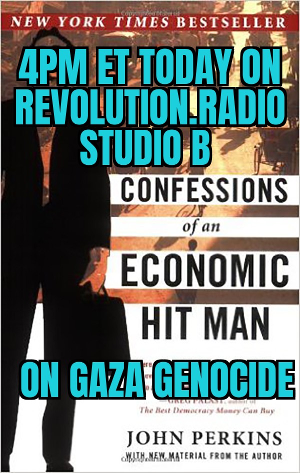 John Perkins- Former Economic Hitman on Gaza Genocide - One Great Work ...
