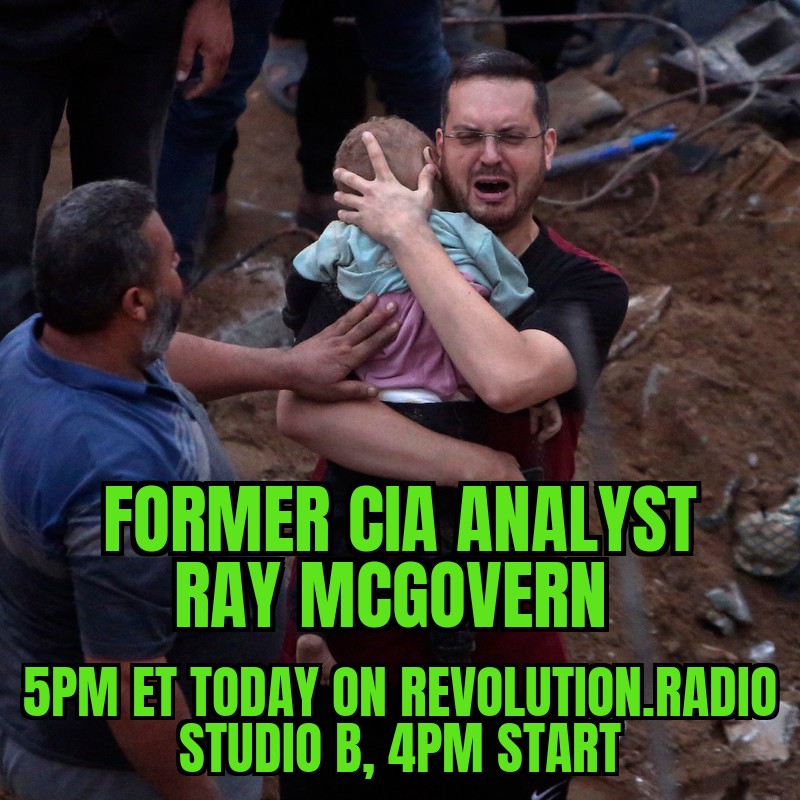 Former CIA analyst RAY McGOVERN hr 2 on GAZA'S DEAD CHILDREN - One ...