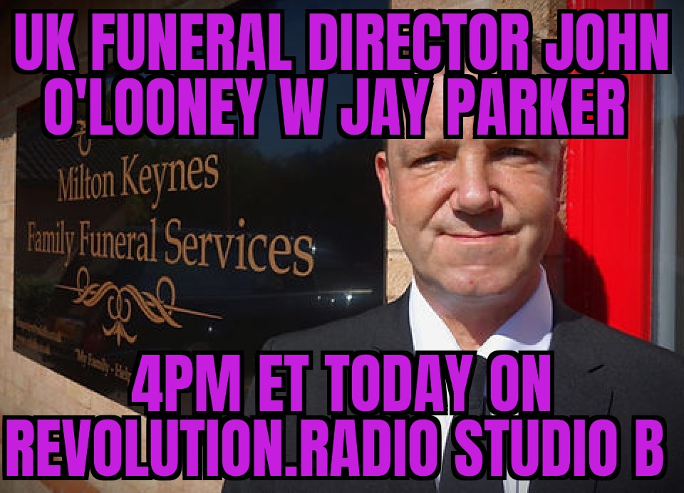 UK Funeral Director John O'Looney - "More People Are Dying" - One Great ...